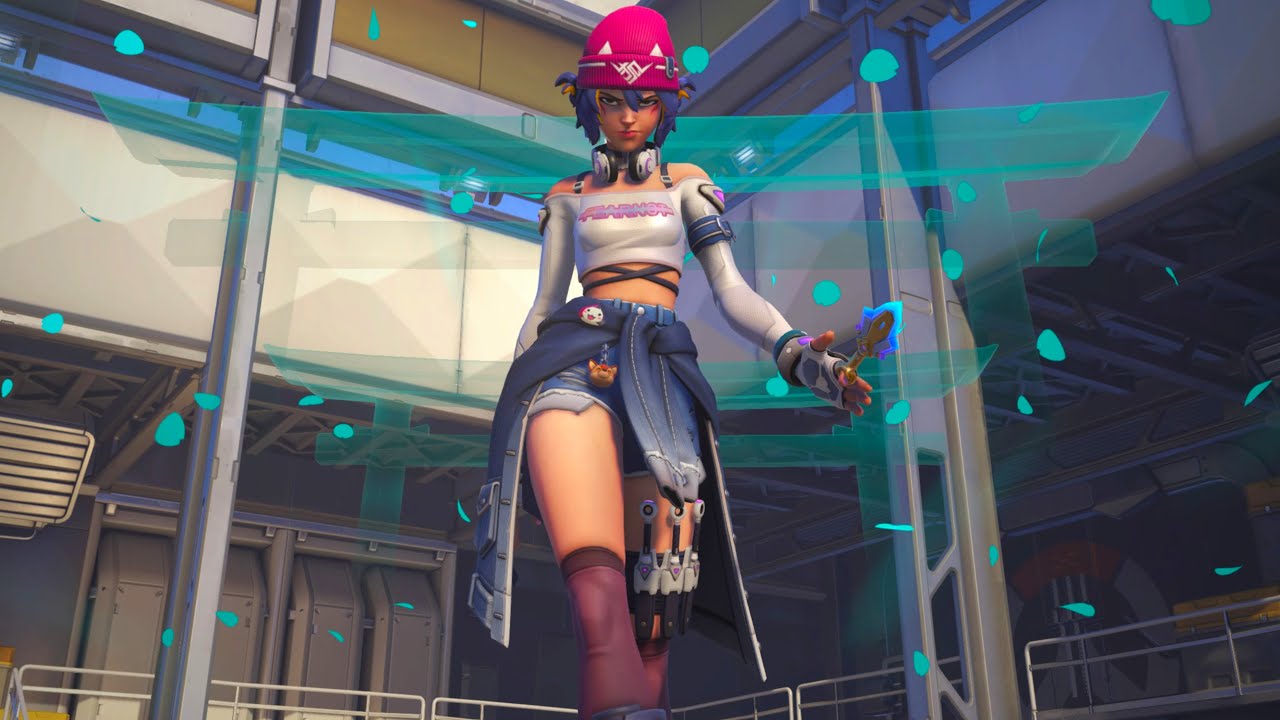 NEW Kiriko Kunai Spin Highlight Intro with Different Skins | Overwatch ...