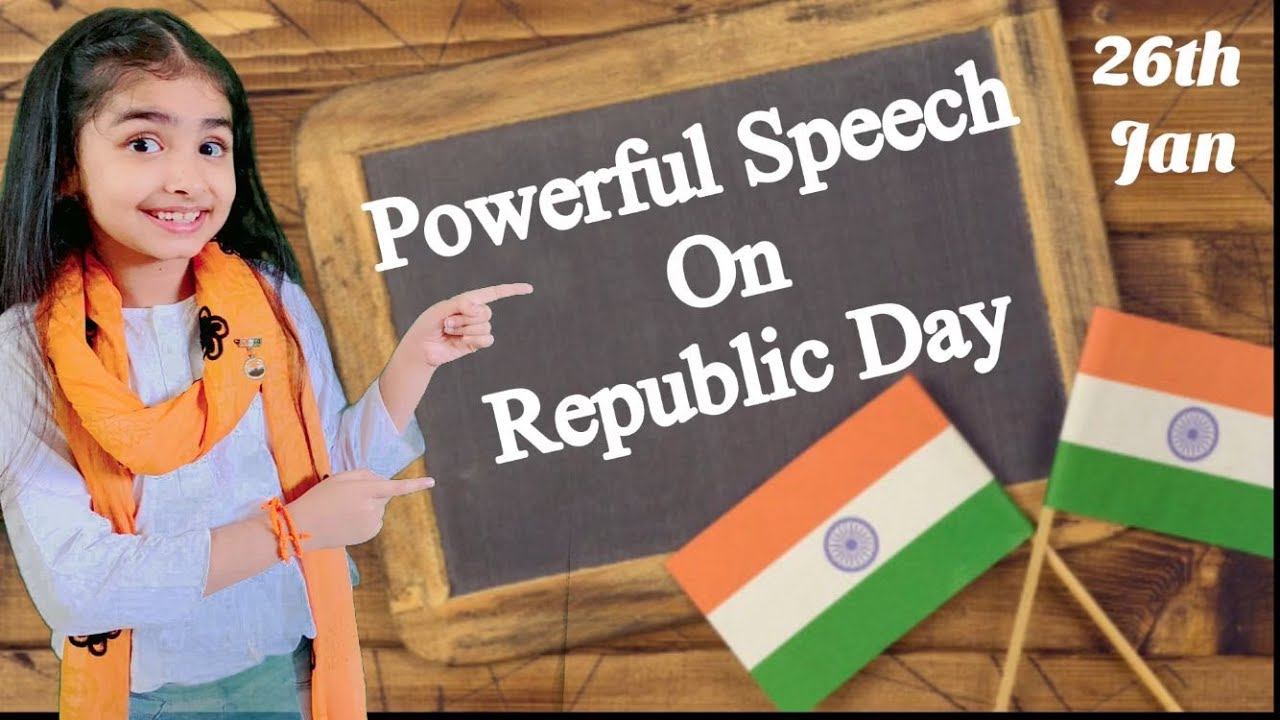 Republic Day Speech In English | 26 January Speech in English 2022 ...
