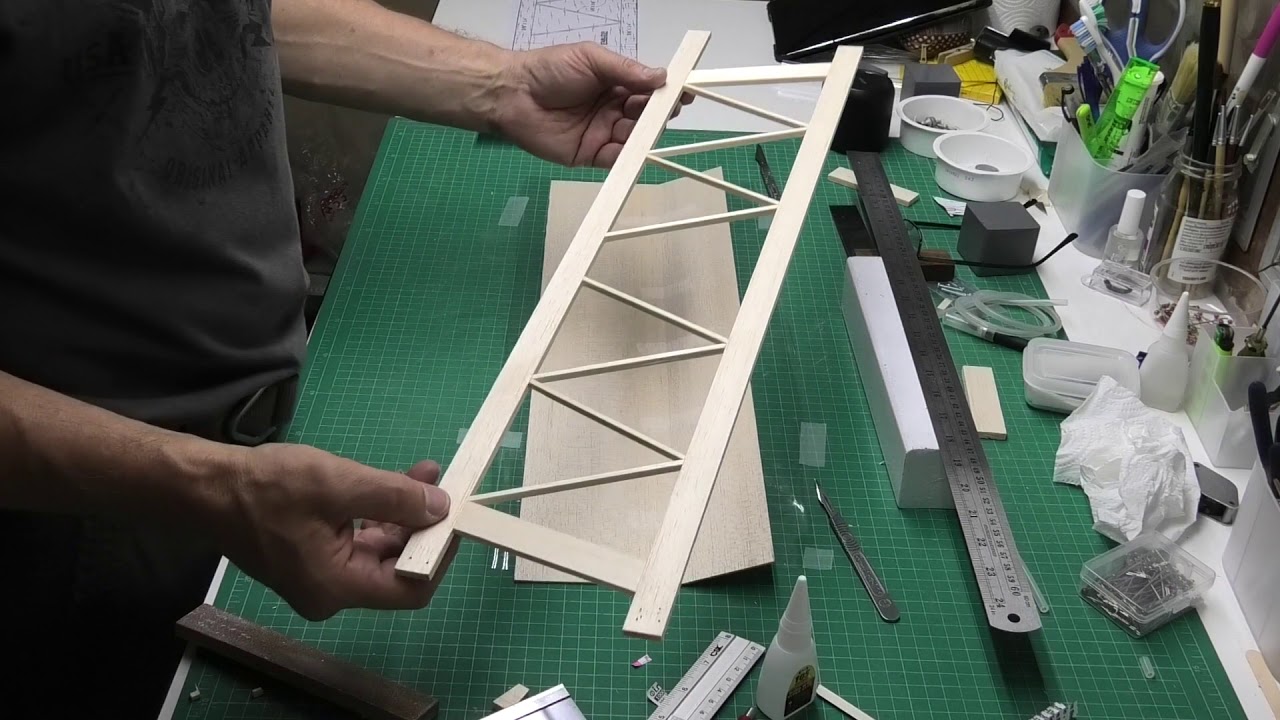 Das Ugly Stik Balsa RC Aeroplane Build - Pt 7: Tailplane & Fin ...