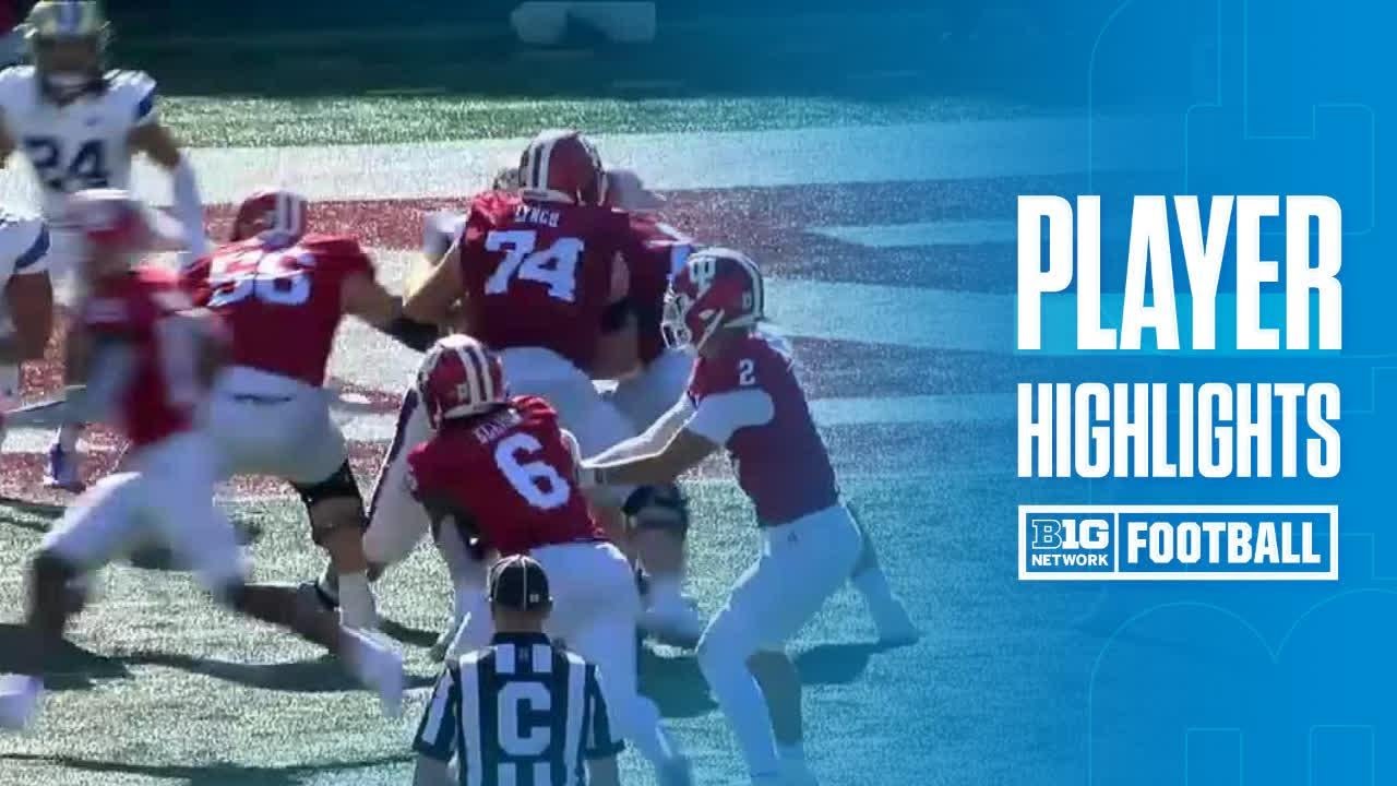 Justice Ellison Highlights vs. Washington | Indiana Football | 10/26 ...