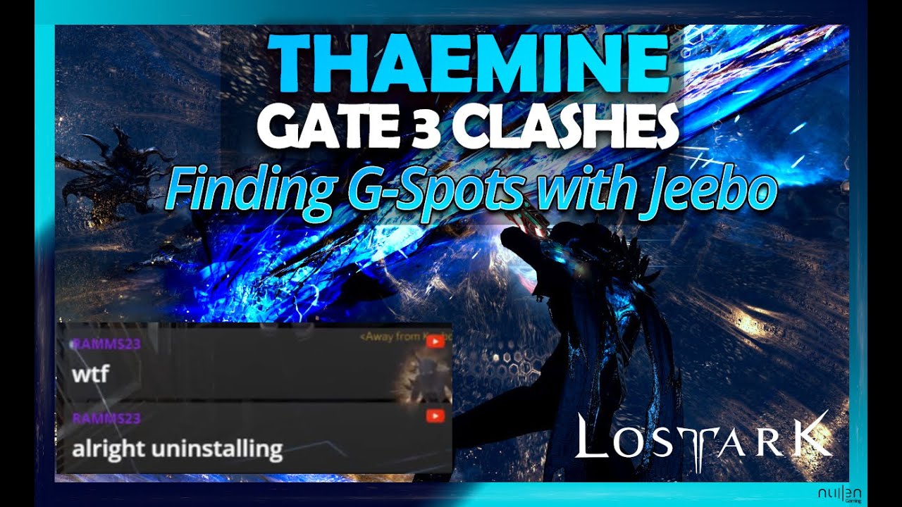 Finding Thaemine's Gate 3 Clash G-Spots with Jeebo #LostArk - YouTube