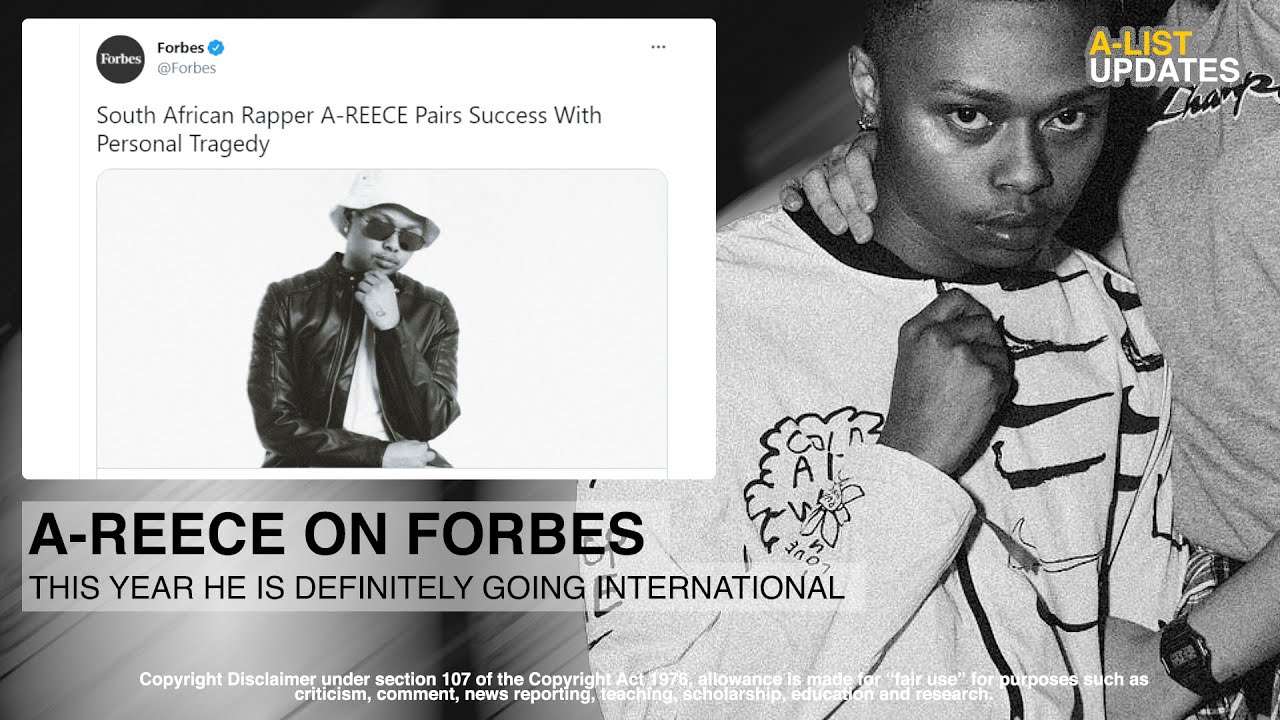 A-REECE Featured On Forbes, For An Article On His Mixtape, Paradise etc ...