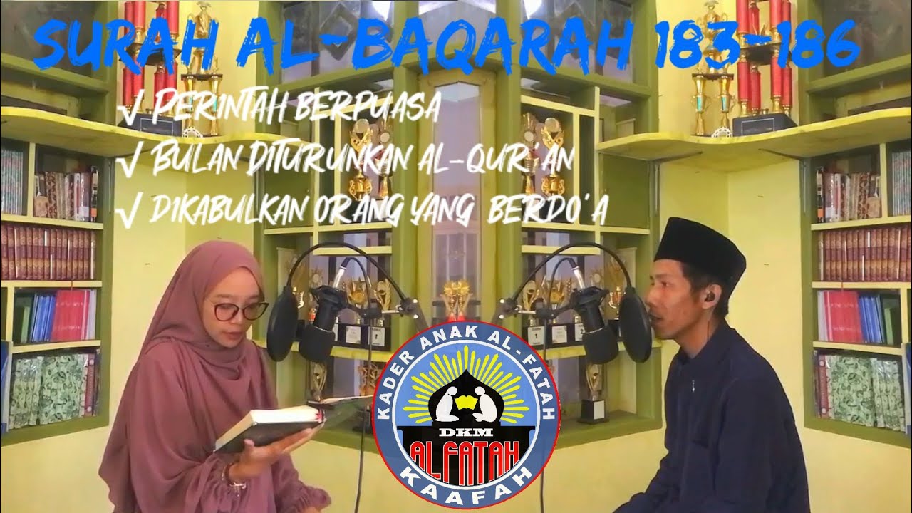 Murattal Sari Tilawah Surah Al-Baqarah Ayat 183-186 - YouTube