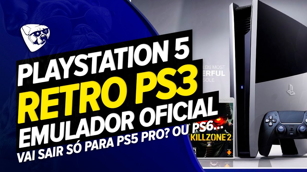 PLAYSTATION 5 - RETRO DO PS3 No PS5, EMULADOR OFICIAL DESENVOLVIMENTO Atualizado! SÓ No PS5 PRO ...