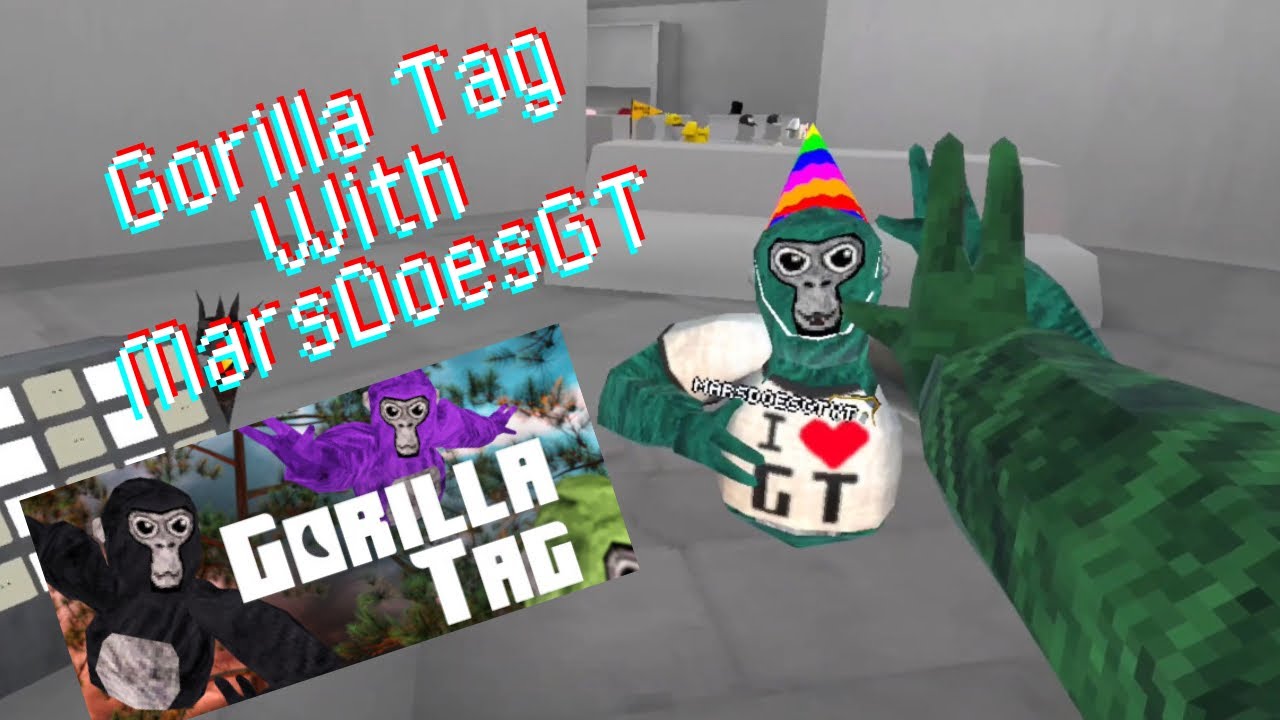 Gorilla tag with @Marsdoesgt | Gorilla Tag Gameplay Check the ...