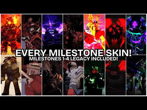 EVERY KILLER MILESTONE SKIN! (Up To Azure) | Roblox Forsaken