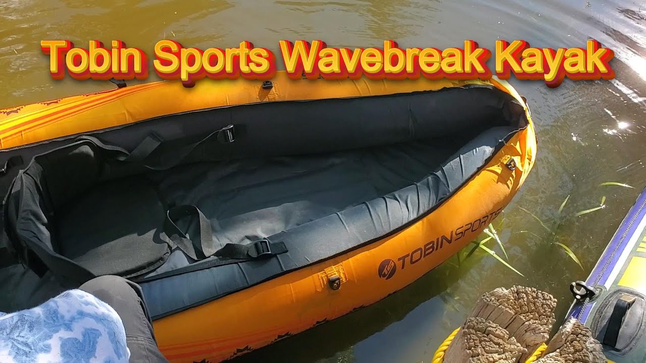 Watch Our Tobin Sports Wavebreak Kayak Maneuver Our Creek Pond - YouTube