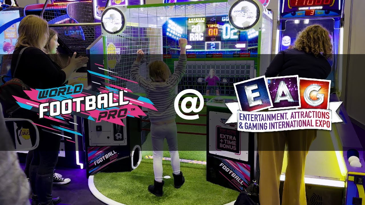 World Football Pro @ EAG Expo 2023 | Sega Amusements - YouTube