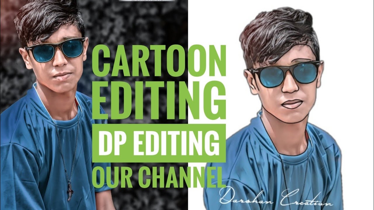 How to edit Cartoon photo edit - cartoon editing - logo photo editing ...