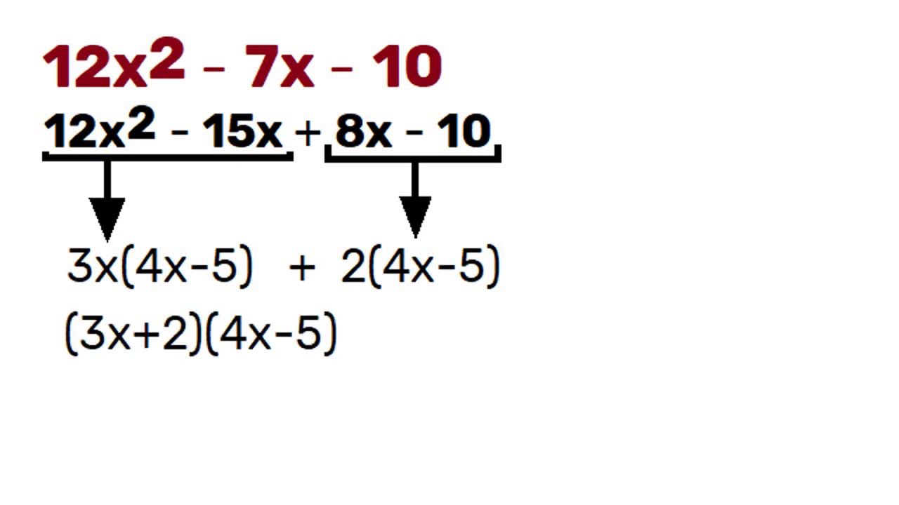 How To Factorise Quadratic Equations When a Isn t 1 GCSE Maths how-to-factorise-quadratic-equations-when-a-isn-t-1-gcse-maths