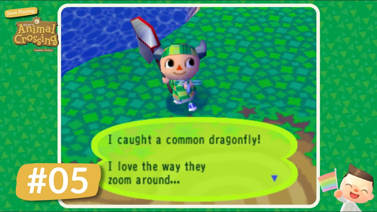 Ep. 005 FOSSILS and BUGS | Let's Play Animal Crossing GameCube - YouTube