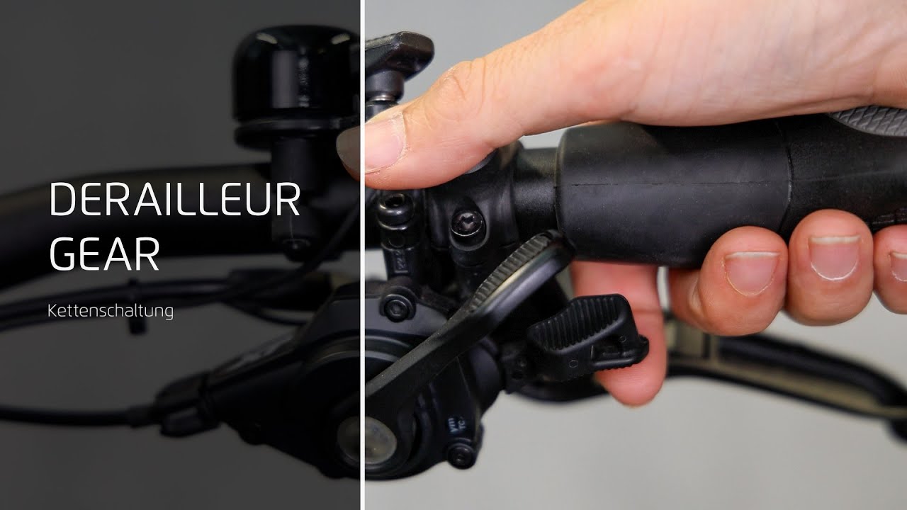 Derailleur gear: How to use the transmission - YouTube