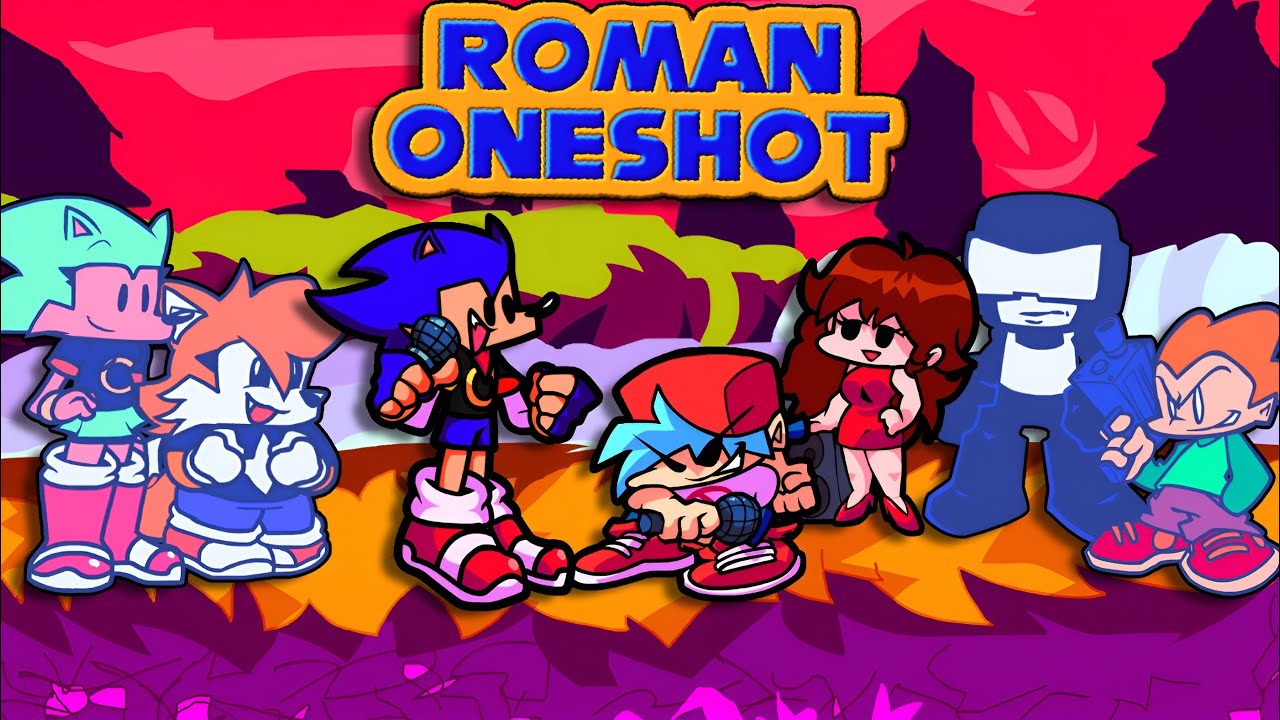FNF ROMAN ONESHOT DEMO #sonic #roman - YouTube