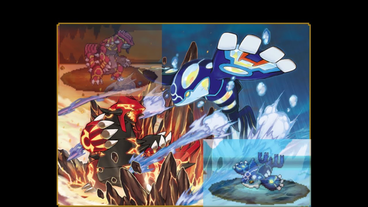 梦的光点 (Pokemon Dreamlight) VS Primal Groudon and Primal Kyogre - YouTube