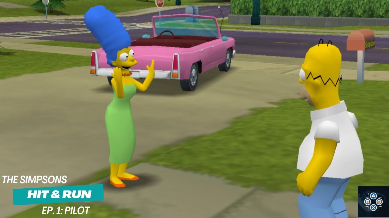 The Simpsons Hit & Run: Pilot - YouTube