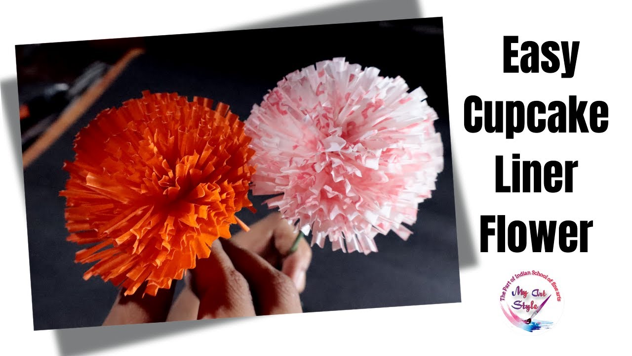 Easy Cupcake Liner Flower i Create Gorgeous Paper Flowers with Just ...