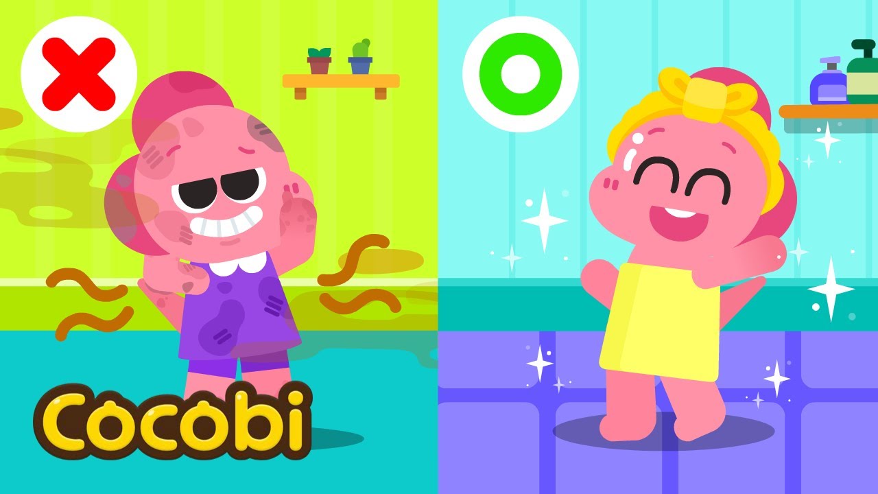 I Don’t Want To Take a Bath! | No No Song and More Healthy Habits Songs ...