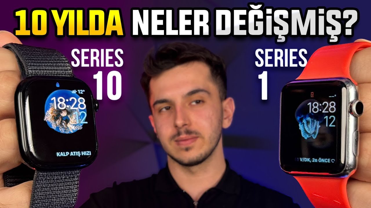 Apple Watch Series 1 vs Series 10! İlk Apple Watch artık çöp mü oldu ...