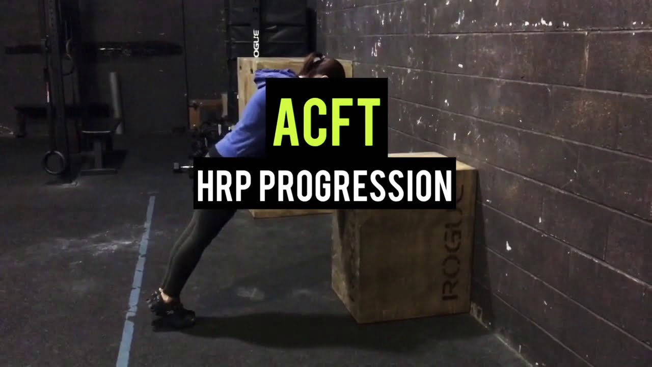ACFT Hand Release Push-ups Progressions - YouTube