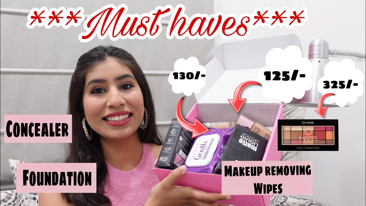 Makeup Products haul for beginners - Recommendations - YouTube