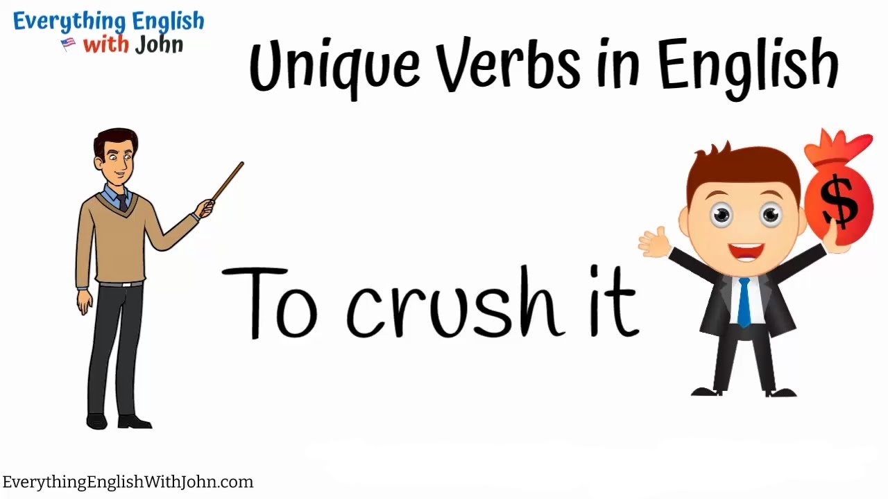 To Crush It Learn English Verbs Easily And Quickly englishvocabulary to-crush-it-learn-english-verbs-easily-and-quickly-englishvocabulary