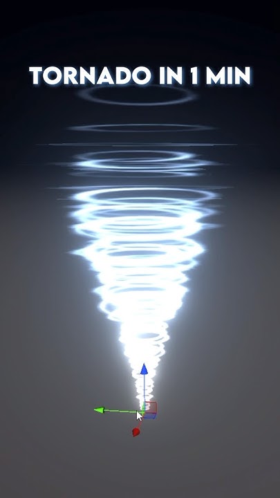 Tornado in 1 min! #unity #gamedev #vfx - YouTube