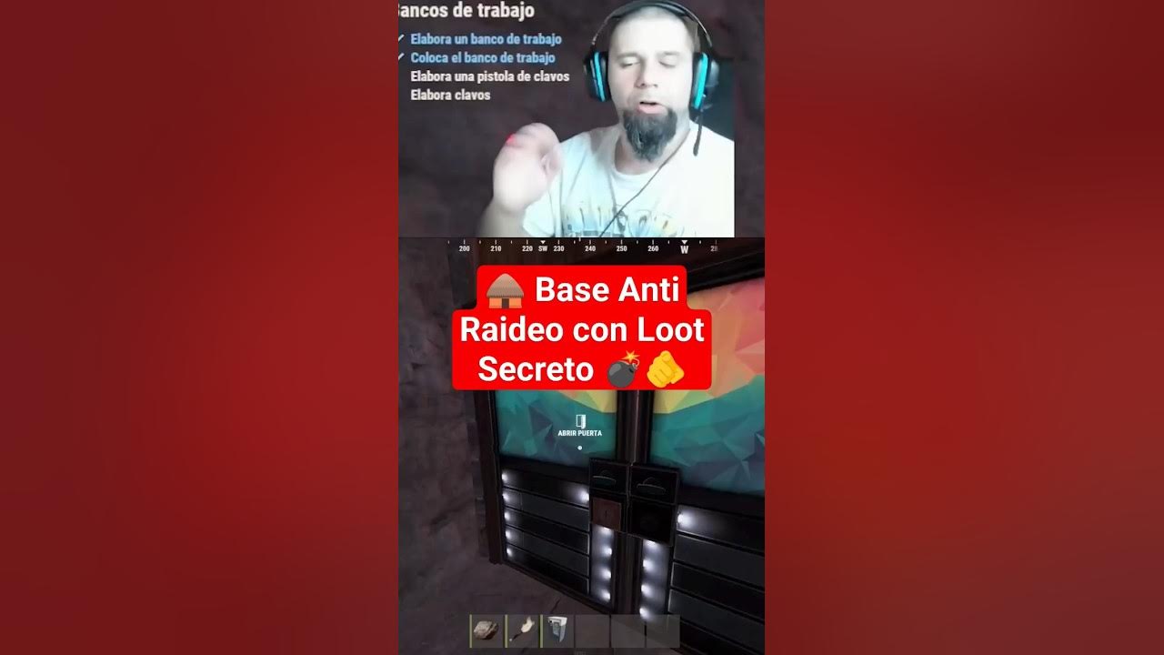 🛖 Base O Casa Anti Raideo Con Loot Secreto Rust Rust Rustbase Rustraid Rustpvp Rustshorts