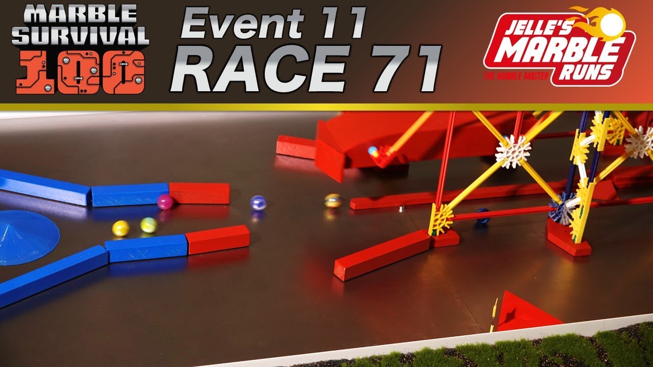 Marble Race: Marble Survival 100 - Race 71 NEW COURSE! - YouTube