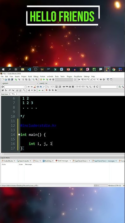 FOR LOOP PATTERN #2 | C PROGRAM TO PRINT PATTERN - YouTube