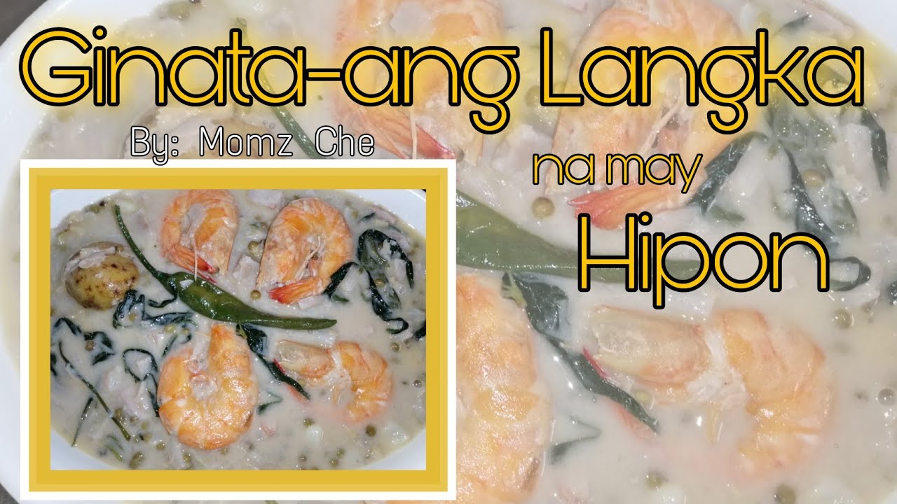 Ginata-ang Langka na may Hipon | Ginat-an Recipe ( Ilonggo ) - YouTube