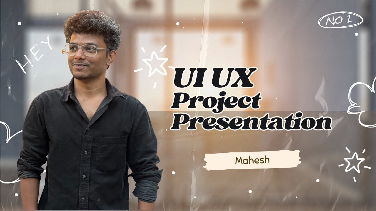 Our UI UX Design Student Mahesh Presentated Camera App - Amaze Institute - YouTube