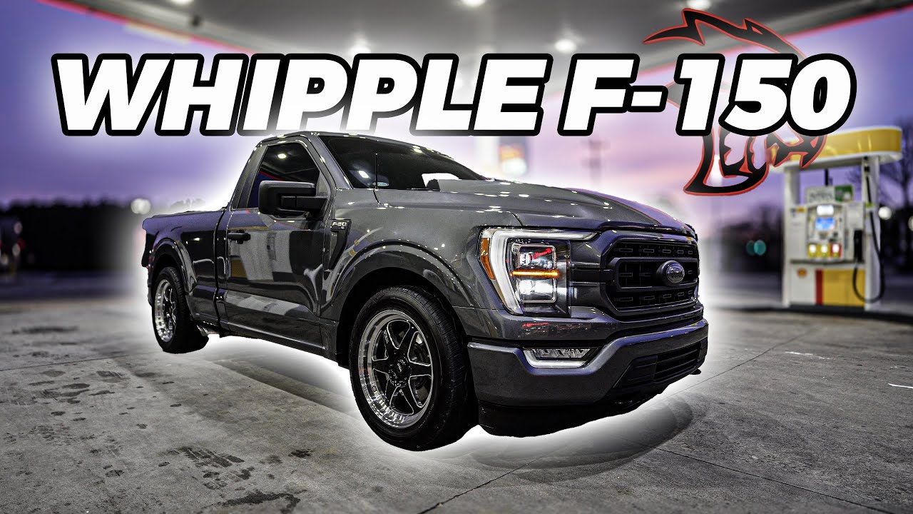 Hunting For Hellcats in My WHIPPLE F150 - YouTube
