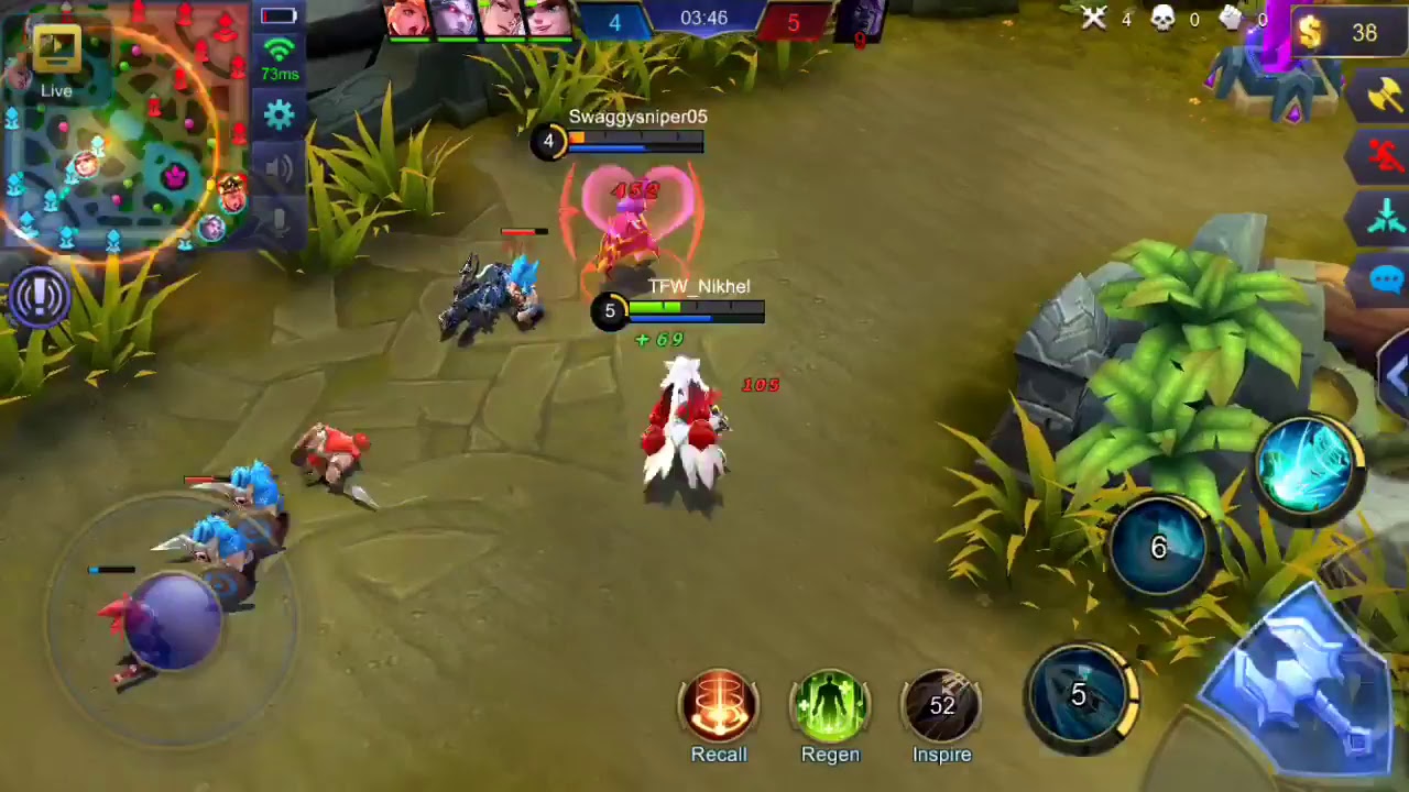 First game: Layla gameplay - YouTube