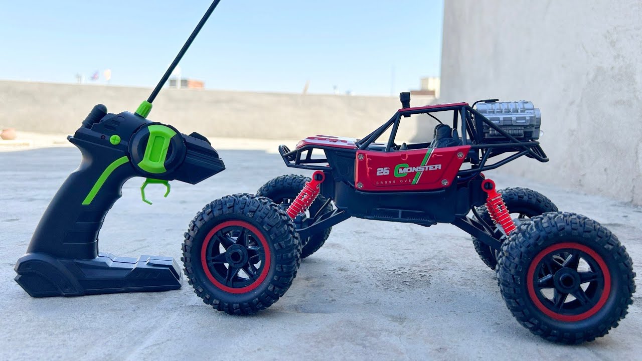 Big RC Rock Crawler Unboxing & Testing - Mani Toy Tv - YouTube