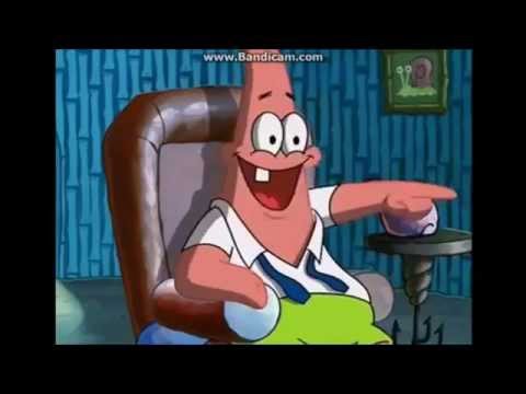 Patrick watches Clump get hit with a coconut (aka book) - YouTube