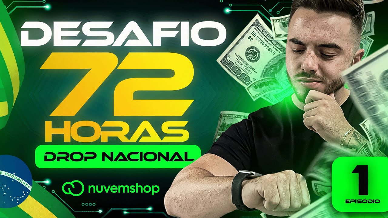 Testei DROPSHIPPING NACIONAL Por 72 Horas Come ando Do ZERO PARTE 1 Testei DROPSHIPPING NACIONAL Por 72 Horas Come ando Do ZERO PARTE 1