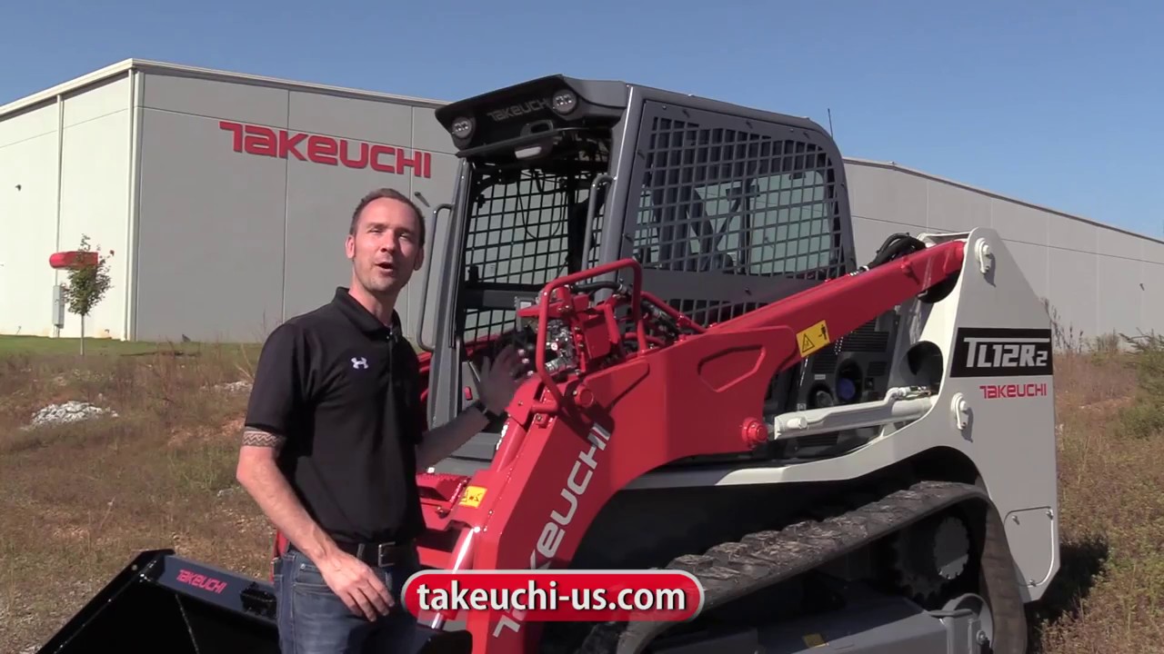 Takeuchi TL12R2 Loader Arm Feature - YouTube