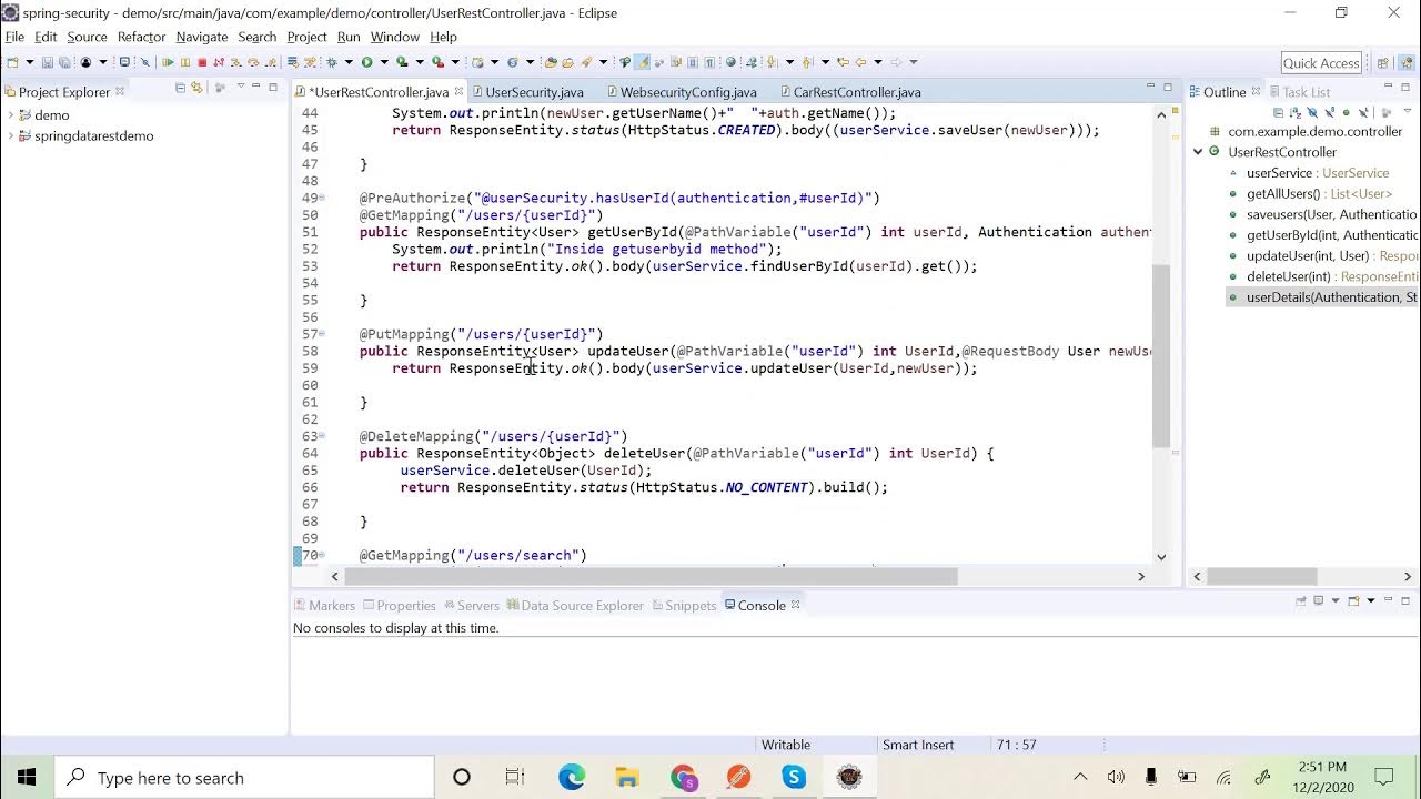 Spring Security 5 - Role Based Authorization / Role Based Access ...