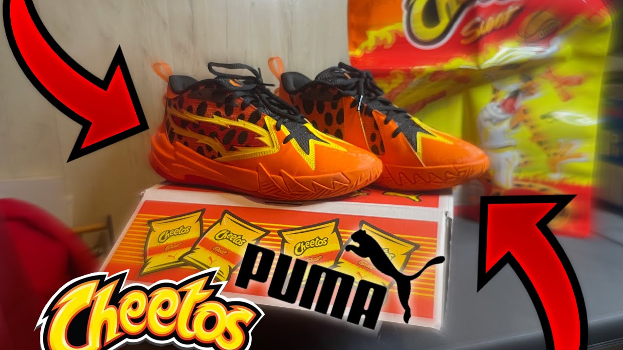 PUMA X CHEETOS. Scoot Basketball Shoes! - YouTube