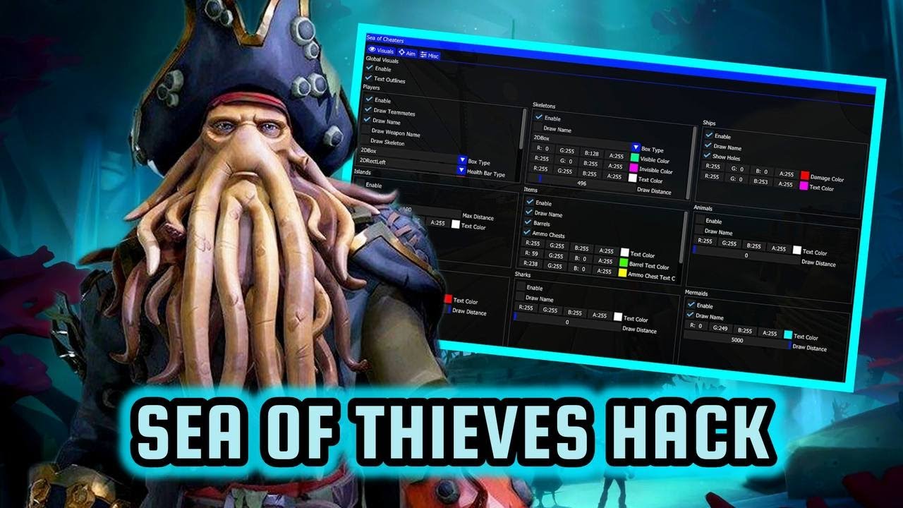SOT HACK 2025 NEWEST Sea OF Thieves HACK Menu / Full Tutorial Undetect ...