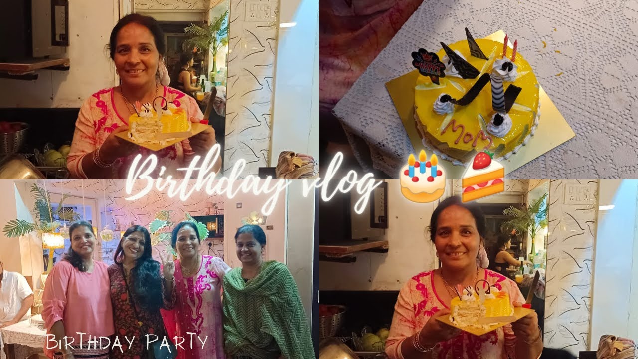My Sweet Birthday Vlog 😃🎂 | Simple Birthday party with my Family and ...
