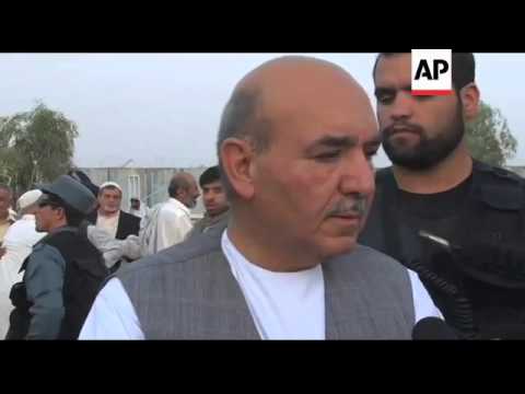 Funeral for mayor of Kandahar, assassinated with exploding turban - YouTube
