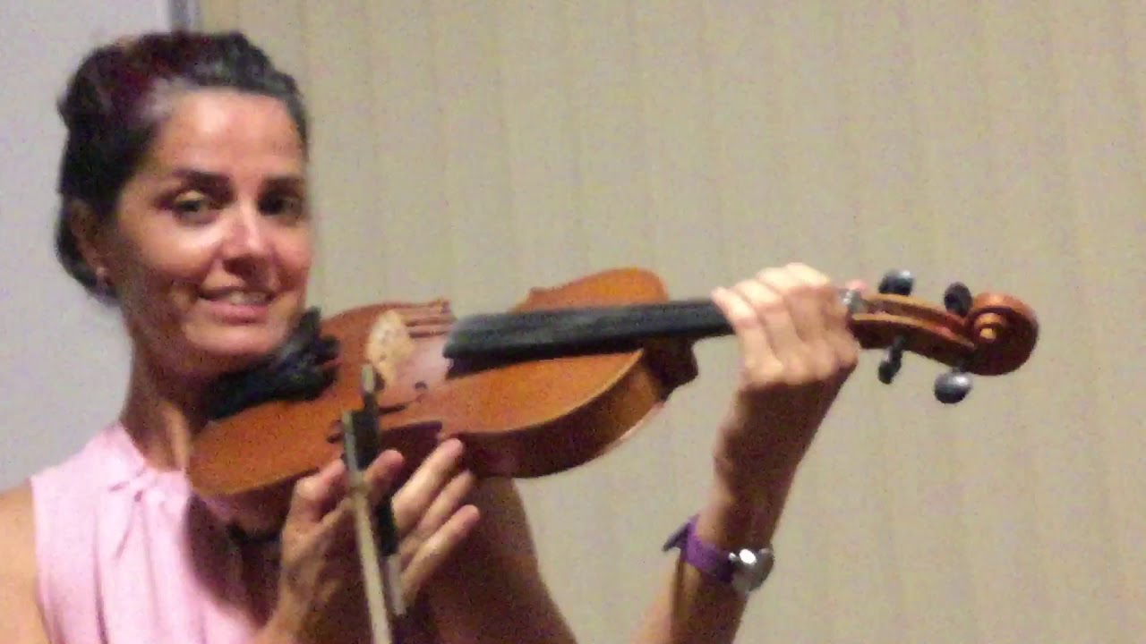 Beginner violin technique presented by Rachel John - YouTube