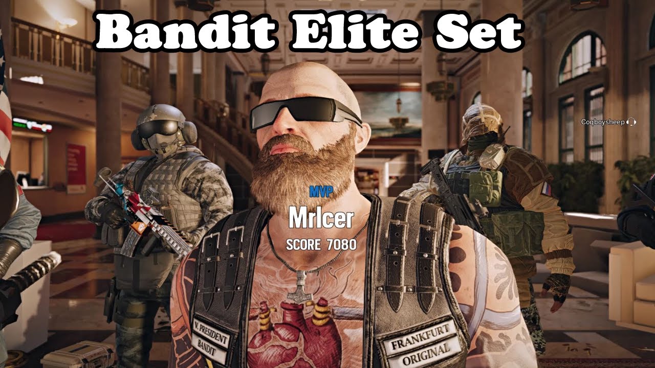 R6 - Bandit Elite Skin MVP on Ultra settings - 8 kill High paced action ...