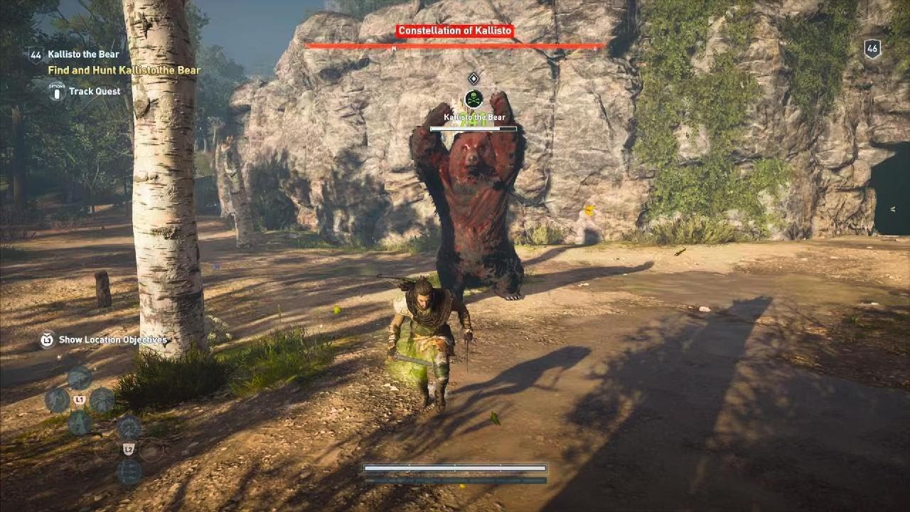 Kallisto the bear boss fight - YouTube