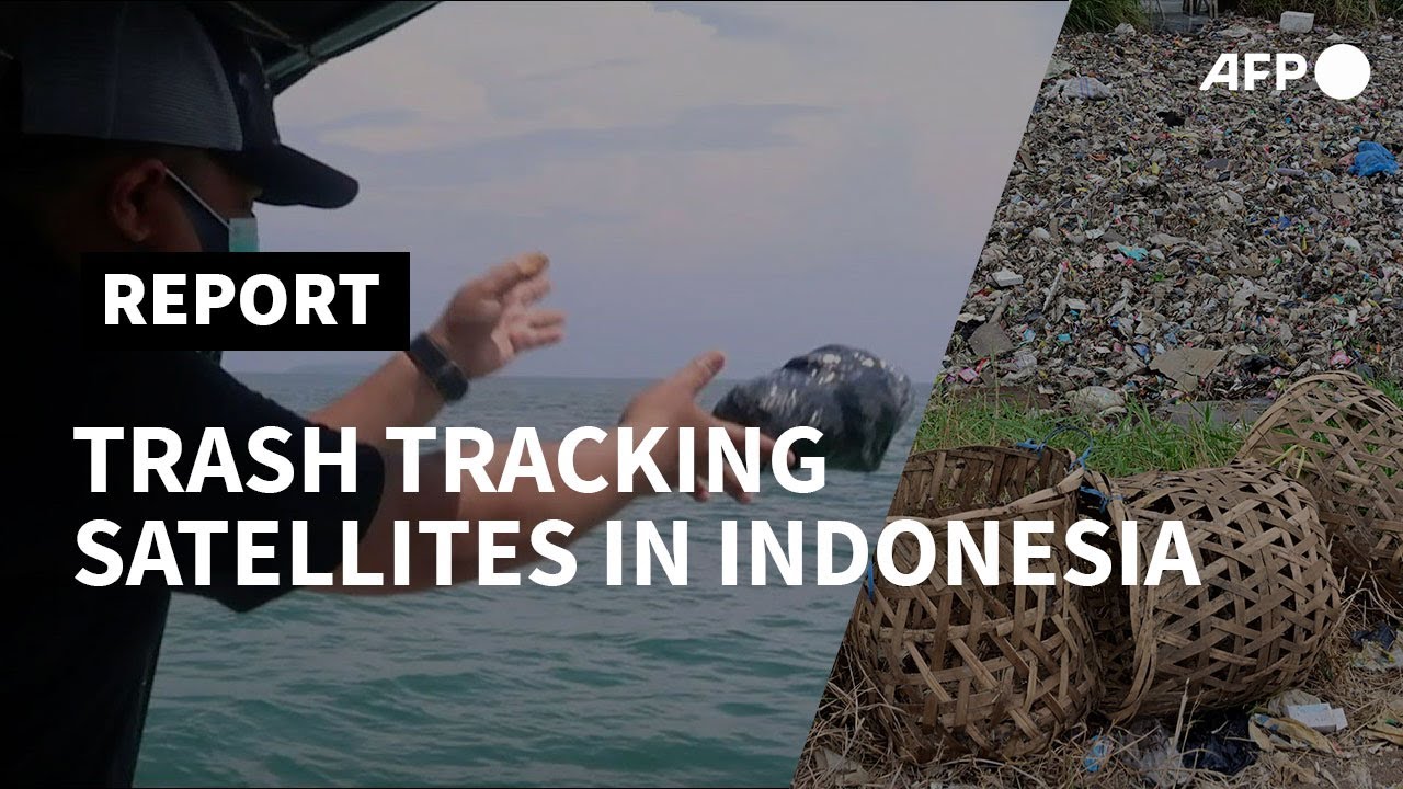 Trash tracking satellites help Indonesia tackle marine waste | AFP ...