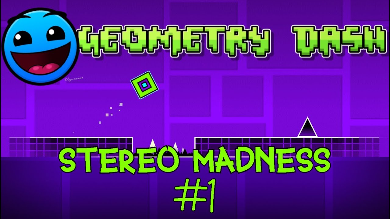 Stereo Madness - Geometry Dash - YouTube