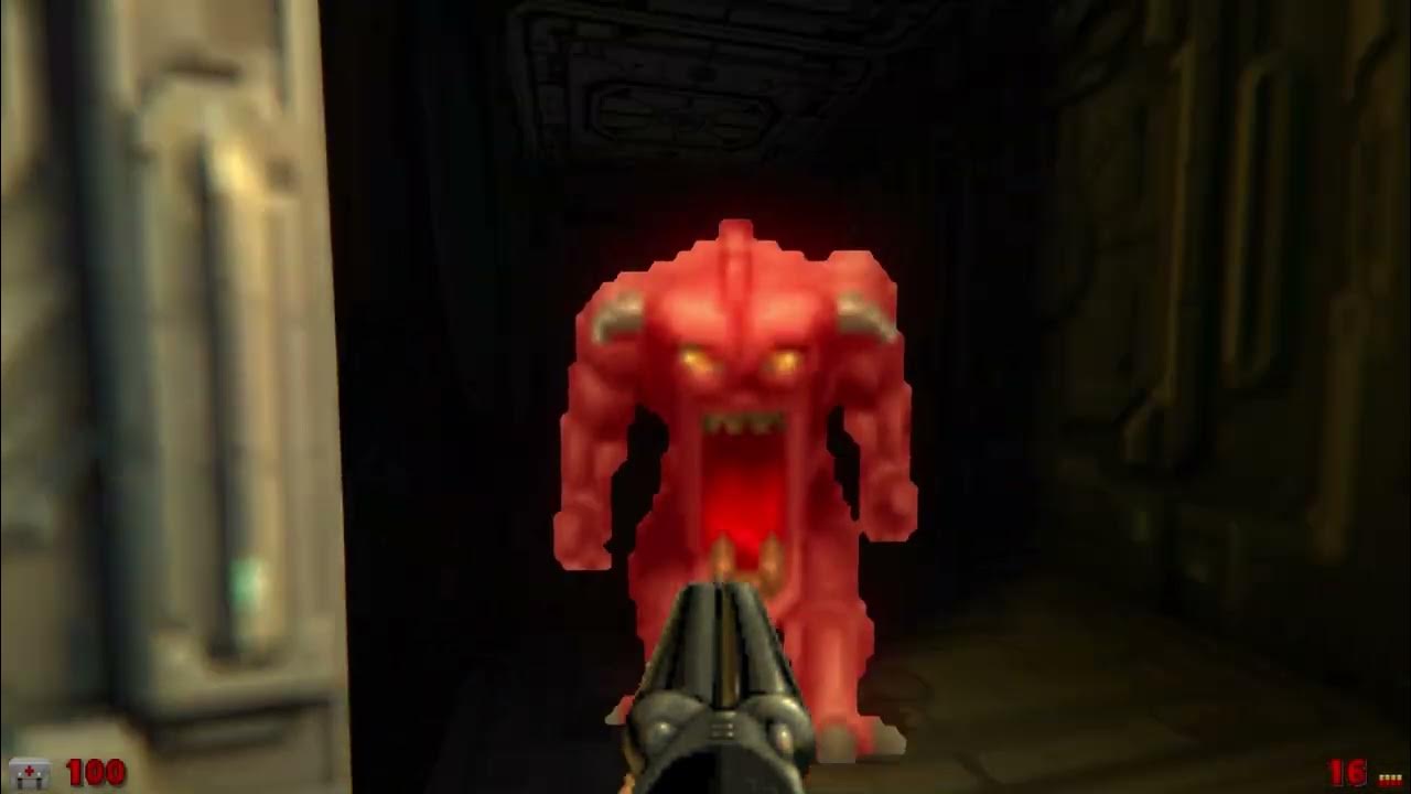 Doom Map with AI generated textures - YouTube