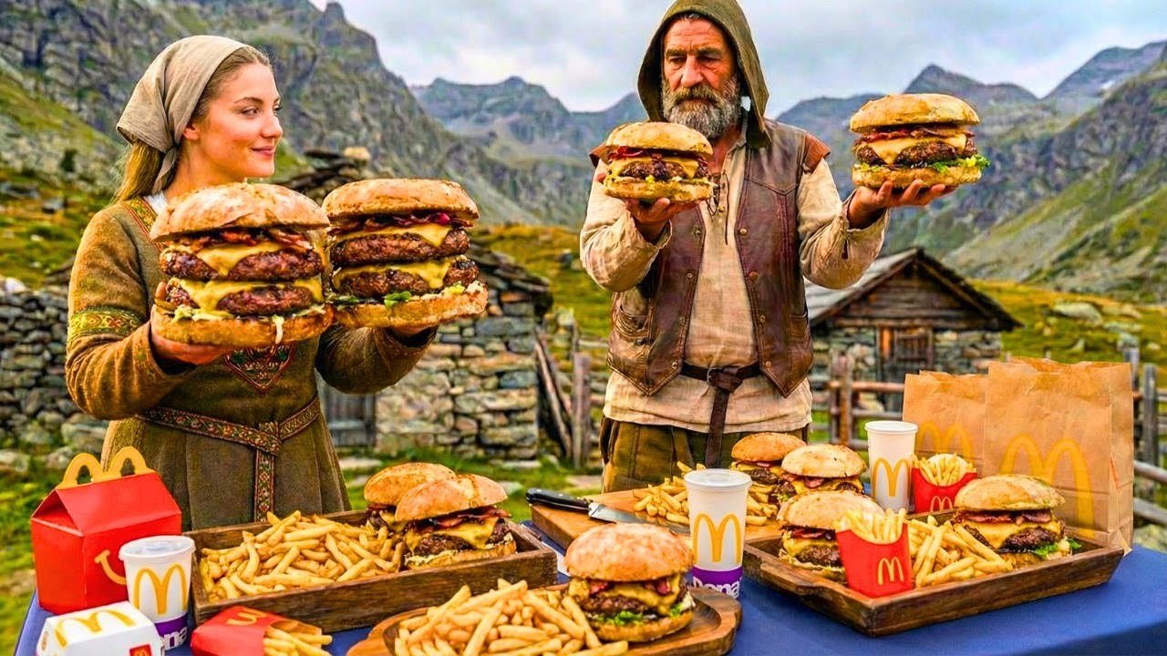 Fast Food Meets the Middle Ages — Medieval McDonald’s Burgers Revealed ...