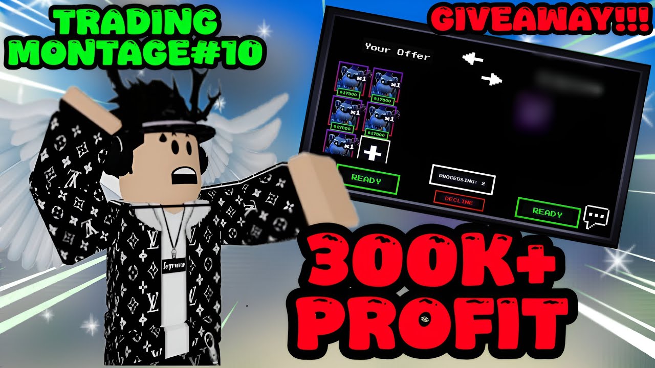 INSANE TRADES AND 300K+ PROFIT?!?!?! 😲😲😲(FNTD Trading Montage #10 ...
